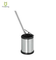 China Economic Stainless Steel Toilet Brush with Easy Automatic Open Holder and Anti-Bacterial PP Brush Filament for sale