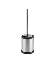 China Economic Stainless Steel Toilet Brush with Easy Automatic Open Holder and Anti-Bacterial PP Brush Filament for sale