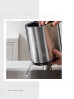 China Fashion Stainless Steel Kitchen Knife Block Universal Knife Holder With Customized Logo And Sustainable Design for sale