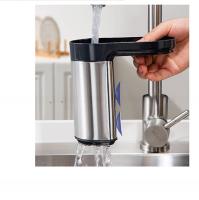China Efficiently Store Your Sink Essentials With Silver Stainless Steel Sink Pod Compact Self-Draining Sink Tidy for sale