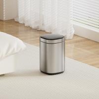 China Living Room 20L Satin Stainless Steel Smart Sensor Household Automatic Trash Can with Advanced Technology for sale