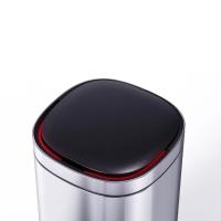 China STANDING Structure 50L Stainless Steel Motion Sensor Household Trash Bin for Smart and Stylish Waste Disposal for sale