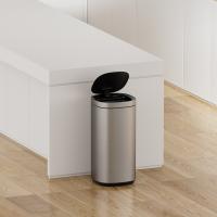 China Battery Powered Household 40L Motion Sensor Trash Bin with Stainless Steel Material and Automatic Function for sale