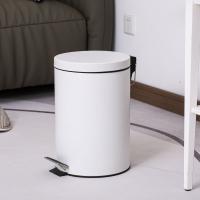 China Rolling Cover Type 3L/5L/8L/12L/20L/30L SS Round Trash Bin Pedal Bin Stainless Steel Trash Can for Home for sale