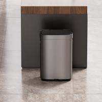 China Stainless Steel 65L Touchless Smart Sensor Trash Can automatic trash can for kitchen living room for sale