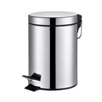 China Rolling Cover Foot Pedal Bin Stainless Steel Trash Can in 3L/5L/8L/12L/20L/30L Sizes for Modern and Hygienic Waste Management for sale