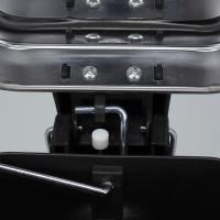 China Rectangular 5L Step Trash Can with Foot Pedal and Rolling Cover Stainless Steel for sale