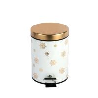 China Iron Structure Foot Pedal Trash Bin A Durable and Practical Solution for Household Waste Management in 2021 for sale