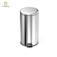 China 3L/5L/12L/20L/30L Sustainable Pedal Stainless Steel Foot Pedal Bin for Kitchen Household Bowl lid Trash Can Soft Close for sale