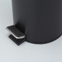 China Household Round Structure Standing 3L 5L 8L 12L 20L 30L Stainless Steel Waste Bins with Bamboo Surface Treatment for sale