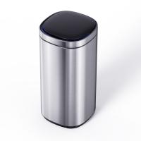 China 12L 30L 40L 50L Big Capacity Household Stainless Steel Smart Sensor Bin Automatic Trash Can with Battery Power for sale