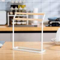 China Kitchen Organiser Kitchen Mop Drainer Hanger Standing  Sink Rack Multifunction Kitchen Organizer Sponge Holder for sale