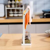 China Kitchen Organiser Kitchen Mop Drainer Hanger Standing  Sink Rack Multifunction Kitchen Organizer Sponge Holder for sale