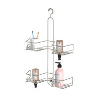 China Shower Caddy Hanging Bathroom Organizer Shower Shelf for Inside Shower No Drilling Racks Over Showerhead BathROOM Rack for sale