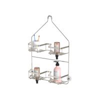China Hanging Bathroom Organizer Shower Shelf for Inside Shower No Drilling Racks Over Showerhead Rack Shower Caddy for sale