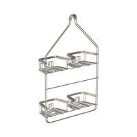 China Hanging Bathroom Organizer Shower Shelf for Inside Shower No Drilling Racks Over Showerhead Rack Shower Caddy for sale