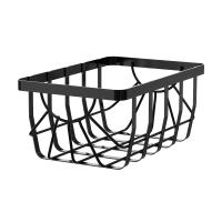 China Utility IRON Storage Baskets Organizer Containers For Home Cabinet Pantry Closet Kitchen Fridge Fruit Makeup Metal Wire Basket for sale