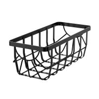 China Utility IRON Storage Baskets Organizer Containers For Home Cabinet Pantry Closet Kitchen Fridge Fruit Makeup Metal Wire Basket for sale