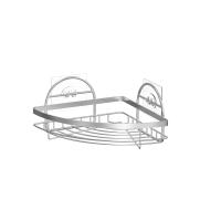 China Easy Install Wall-Mounted Shower Caddy Stainless Steel Corner Shower Rack For Bathroom for sale