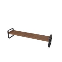 China MDF Standing Type Wood Element Modern Design Household Multifunctional Stylish Metal Kitchen Organizer for sale
