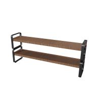 China MDF Standing Type Wood Element Modern Design Household Multifunctional Stylish Metal Kitchen Organizer for sale
