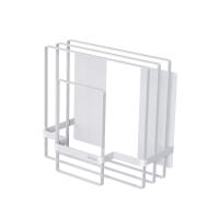 China Magnetic Attraction Shower Rack With Towel Holder Wall Mounted Bathroom Organizer Bathtub Cover And Shower Chair Organizer for sale