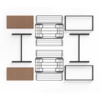 China Detachable Kitchen Organizer Spice Rack Cupboard Organiser Kitchen Storage Solutions Carbon Steel Cabinet Shelf for sale