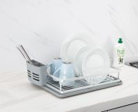 China Aluminum Kitchen Dish Drainer Rack Dish Organizer for sale