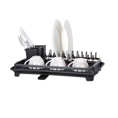 China Compact Aluminum Dish Drainer Wire Racks For Kitchen Household for sale