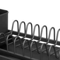 China Compact Aluminum Dish Drainer Wire Racks For Kitchen Household for sale