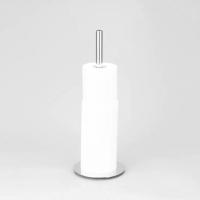 China Free Standing Toilet Roll Holder Stand With Ultrathin Base for sale