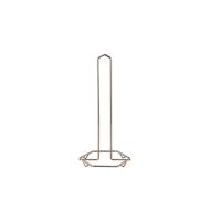 China Decorative Paper Holder Stand Rack For Home Office Library Creative Copper Powder Coated Kitchen Towel Holder for sale