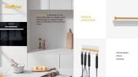 China Household Magnetic Attraction Kitchen Organizer No Drilling Wall Mounted Tissue Holder Kitchen Paper Holder for sale