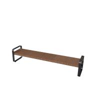 China MDF Standing Type Wood Element Modern Design Household Multifunctional Stylish Metal Kitchen Organizer for sale