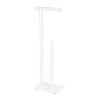 China Nordic Style Household Big Size Standing Storage Shelf Tissue Paper Roll Organizer Toilet Paper Holder for sale