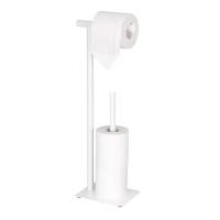 China Nordic Style Household Big Size Standing Storage Shelf Tissue Paper Roll Organizer Toilet Paper Holder for sale