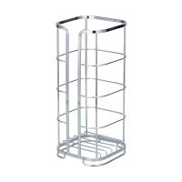 China Free Standing Toilet Paper Holder Spare Roll Bathroom Storage Toilet Paper Stand for sale