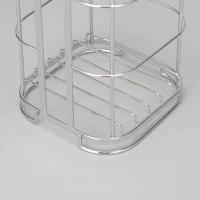 China Free Standing Toilet Paper Holder Spare Roll Bathroom Storage Toilet Paper Stand for sale