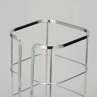 China Free Standing Toilet Paper Holder Spare Roll Bathroom Storage Toilet Paper Stand for sale