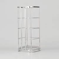 China Free Standing Toilet Paper Holder Spare Roll Bathroom Storage Toilet Paper Stand for sale