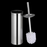 China Toilet Brush And Holder Set Dia.10.3*38.4CM Stainless Steel For Bathroom Maintenance Accessory for sale