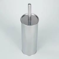 China Toilet Brush And Holder Set Dia.10.3*38.4CM Stainless Steel For Bathroom Maintenance Accessory for sale