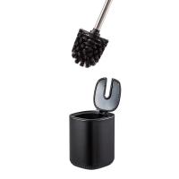 China Fashion Steel Toilet Cleaning Brush And Holder With Contemporary Design for sale