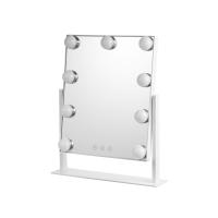 China Big Countertop Makeup Mirror With 9 Bulbs  High Durability for sale