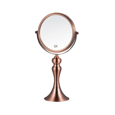 China Copper Countertop Makeup Mirror Eco-Friendly Sustainable for sale