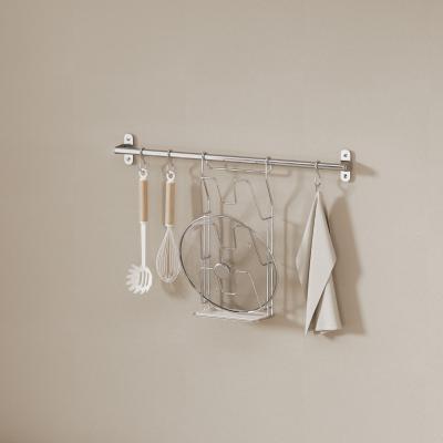 China Kitchen Pot Lid Holder Wall-mounted Type Installation Sustainable Multifunctional Kitchen Organizer Set for sale