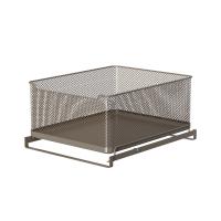 China Under Sink Organizer Sliding Basket Bathroom Storage Rack Ultimate Space-Saving Solution For Bathroom for sale