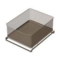 China Under Sink Organizer Sliding Basket Organizer Kitchen Storage Basket By Customized Logo For Countertop Type for sale