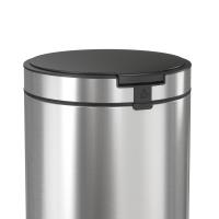 China Automatic Trash Can Round Motion Sensor Trash Can Household Sensor Bin Stainless Steel Waste Bin for sale