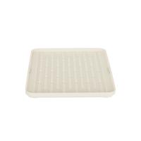China Household Foldable Stainless Steel Dish Rack Dish Drainer Board Dish Drying Rack for sale